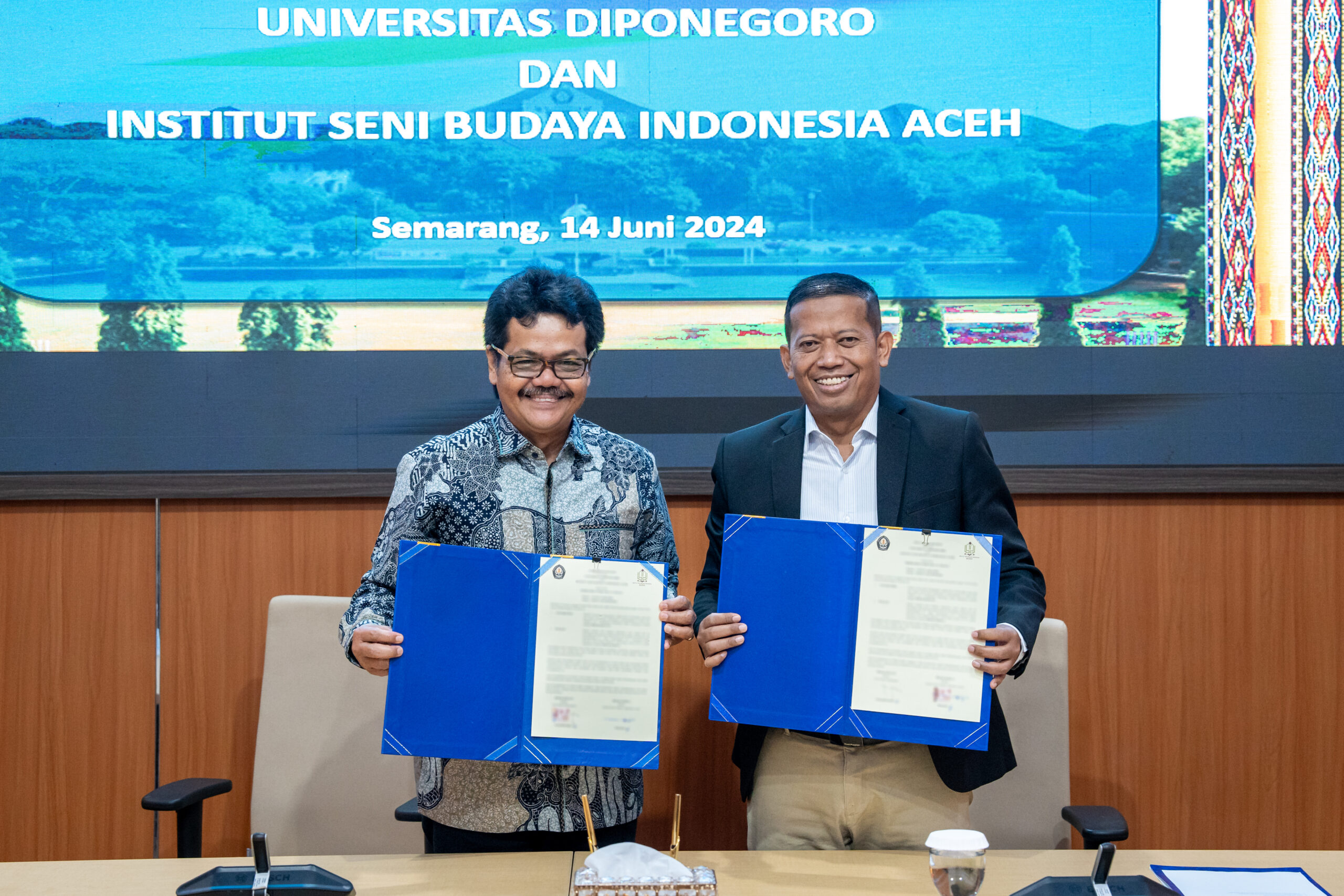 UNDIP dan ISBI Aceh Jalin Kerja Sama Kegiatan Tridharma Perguruan ...