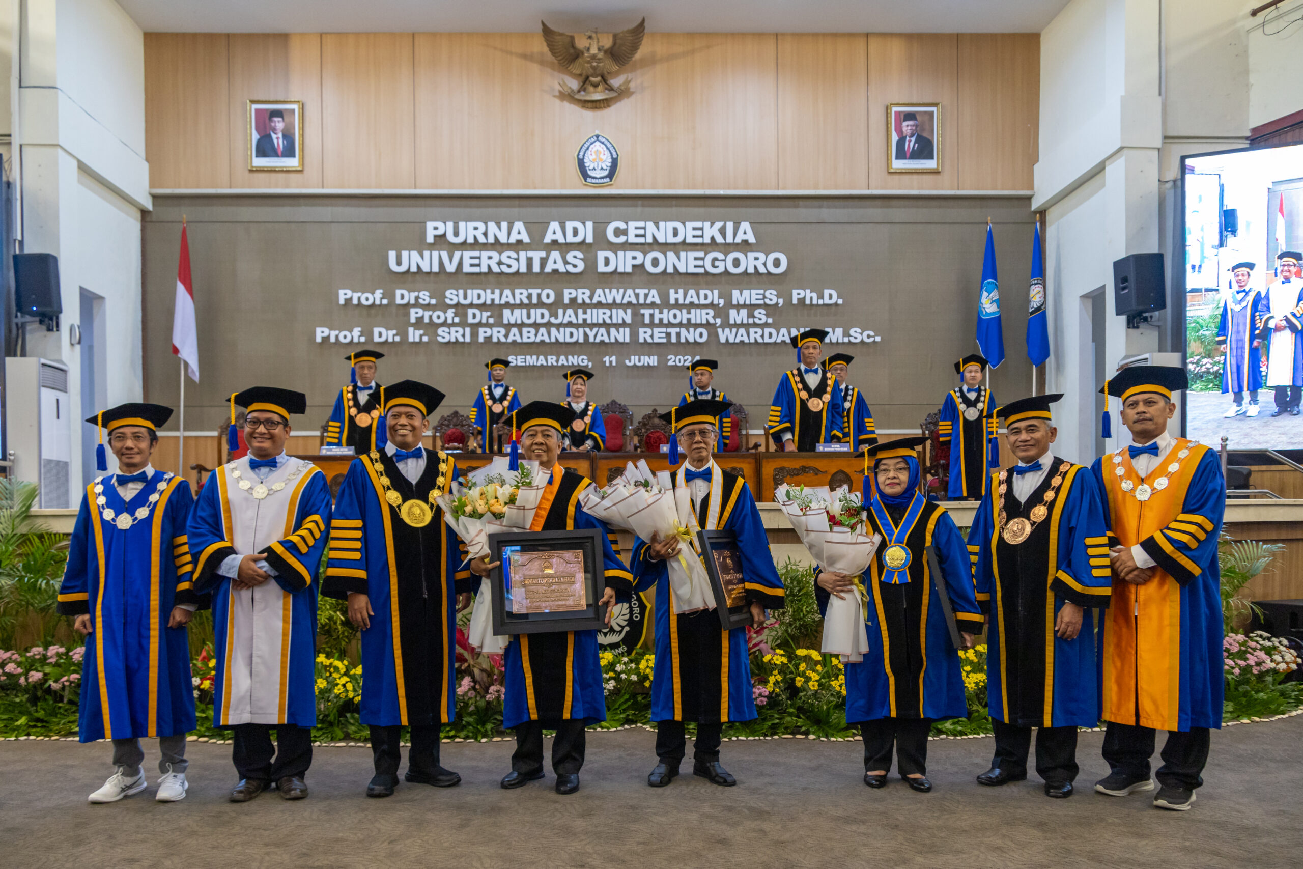 UNDIP Rector Appreciates Professors for Their Scientific Contributions ...
