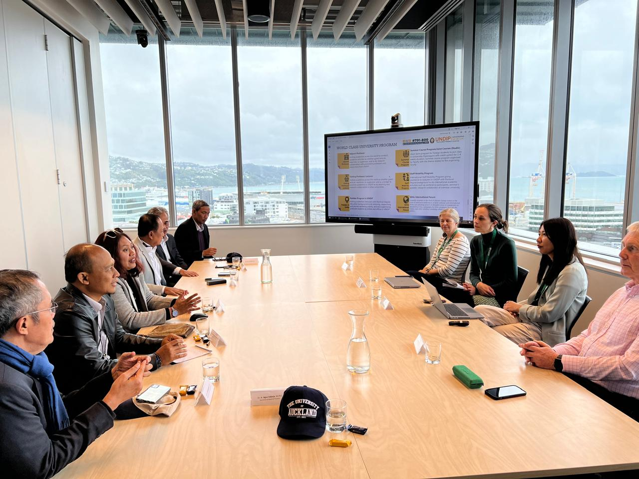 Kunjungan UNDIP ke Victoria University of Wellington, Selandia Baru dan ...