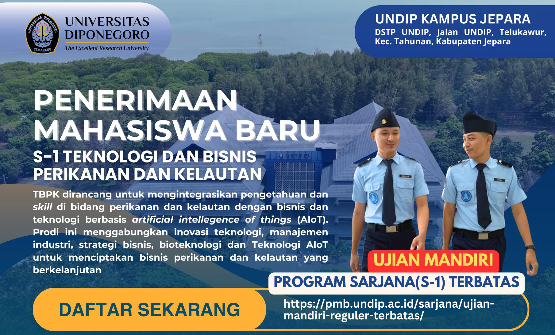 UNDIP Membuka Kesempatan Kuliah dengan Beasiswa Penuh Prodi S1 ...