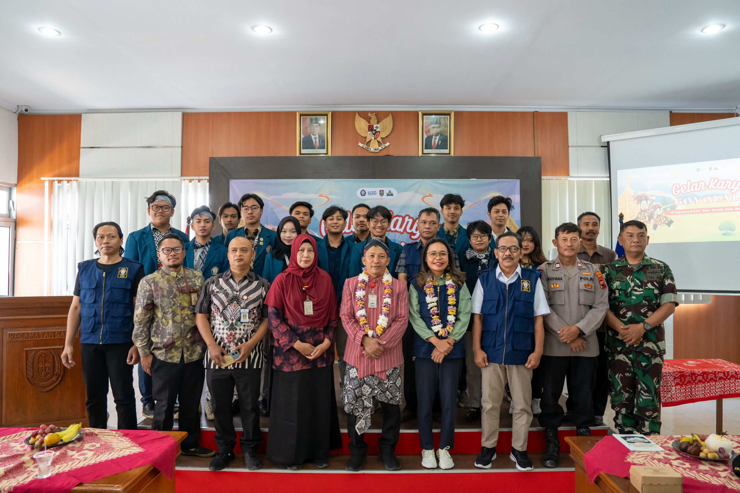 Tim KKN UNDIP Pamerkan Produk dan Inovasi Unggulan Kabupaten Boyolali - Universitas Diponegoro