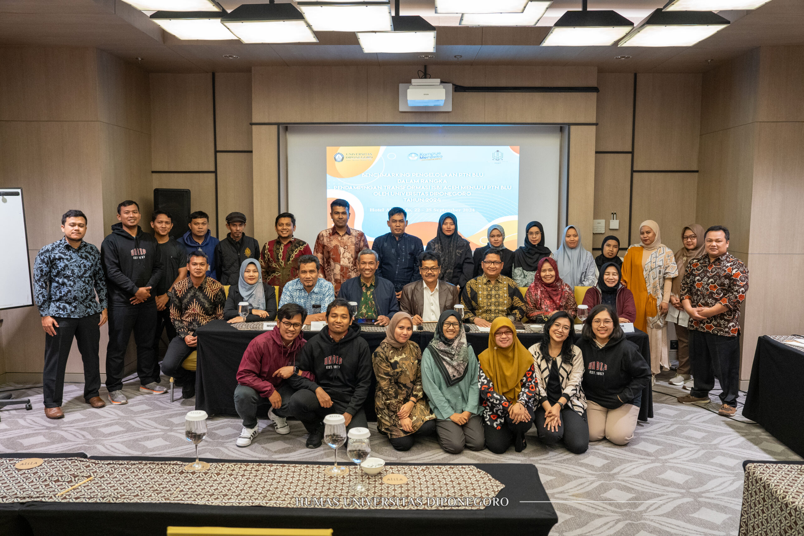 UNDIP Dampingi ISBI Aceh Menuju PTN BLU - Universitas Diponegoro