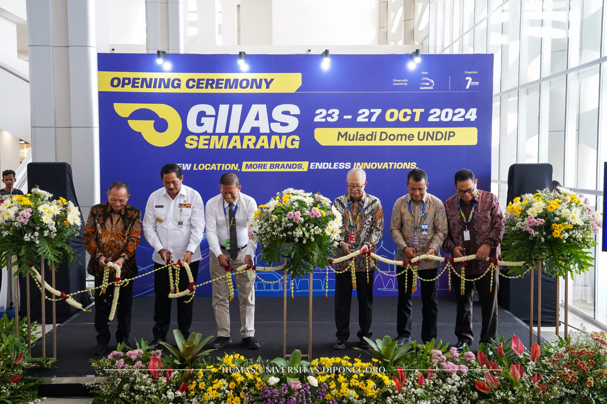 Wow! Muladi Dome UNDIP Jadi Venue Pameran Otomotif Terbesar “GIIAS Semarang 2024” - Universitas ...
