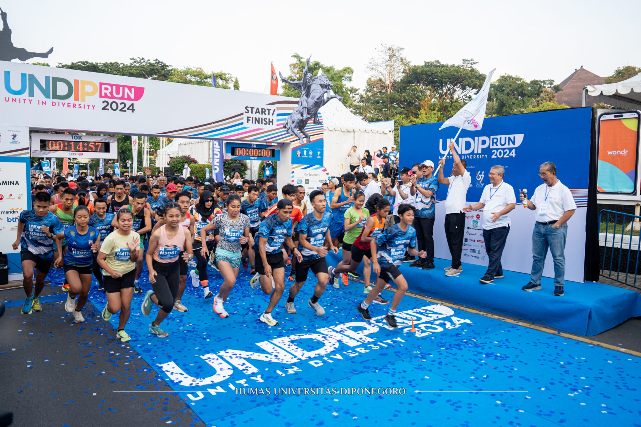 Sebanyak 2.500 Pelari UNDIP RUN 2024 Meriahkan Dies Natalis ke-67 UNDIP ...