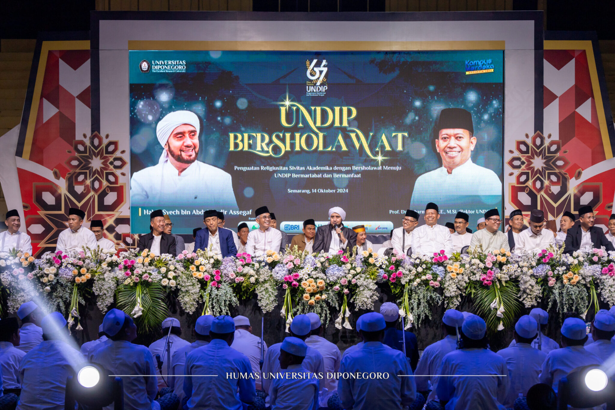 UNDIP Ajak Sholawat Bersama Wujudkan UNDIP Bermartabat dan Bermanfaat ...