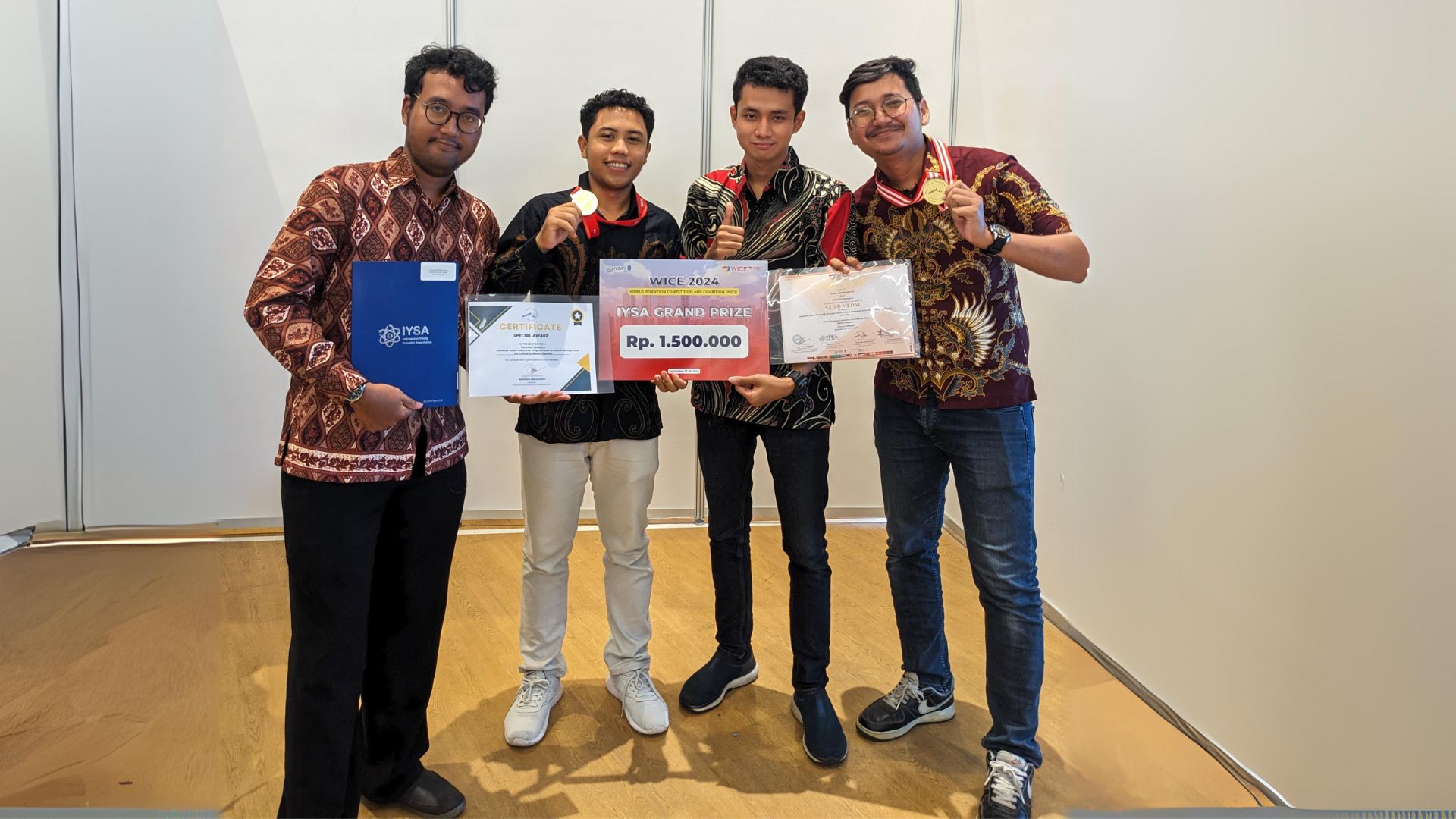 Bravo! Tim Mahasiswa Teknik Elektro UNDIP Borong 3 Penghargaan ...