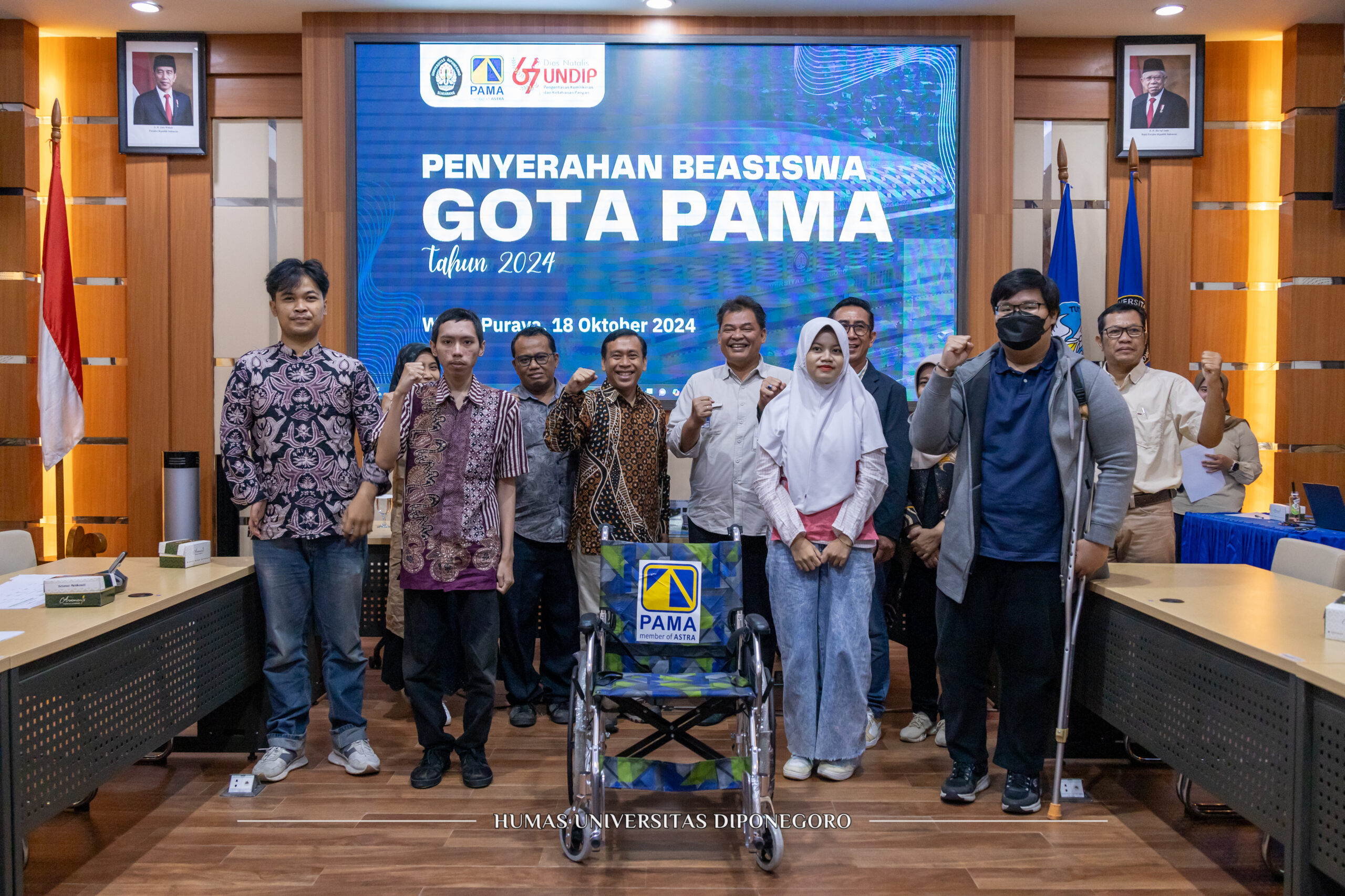 UNDIP dan PT Pamapersada Nusantara Peduli Pendidikan Melalui Beasiswa ...