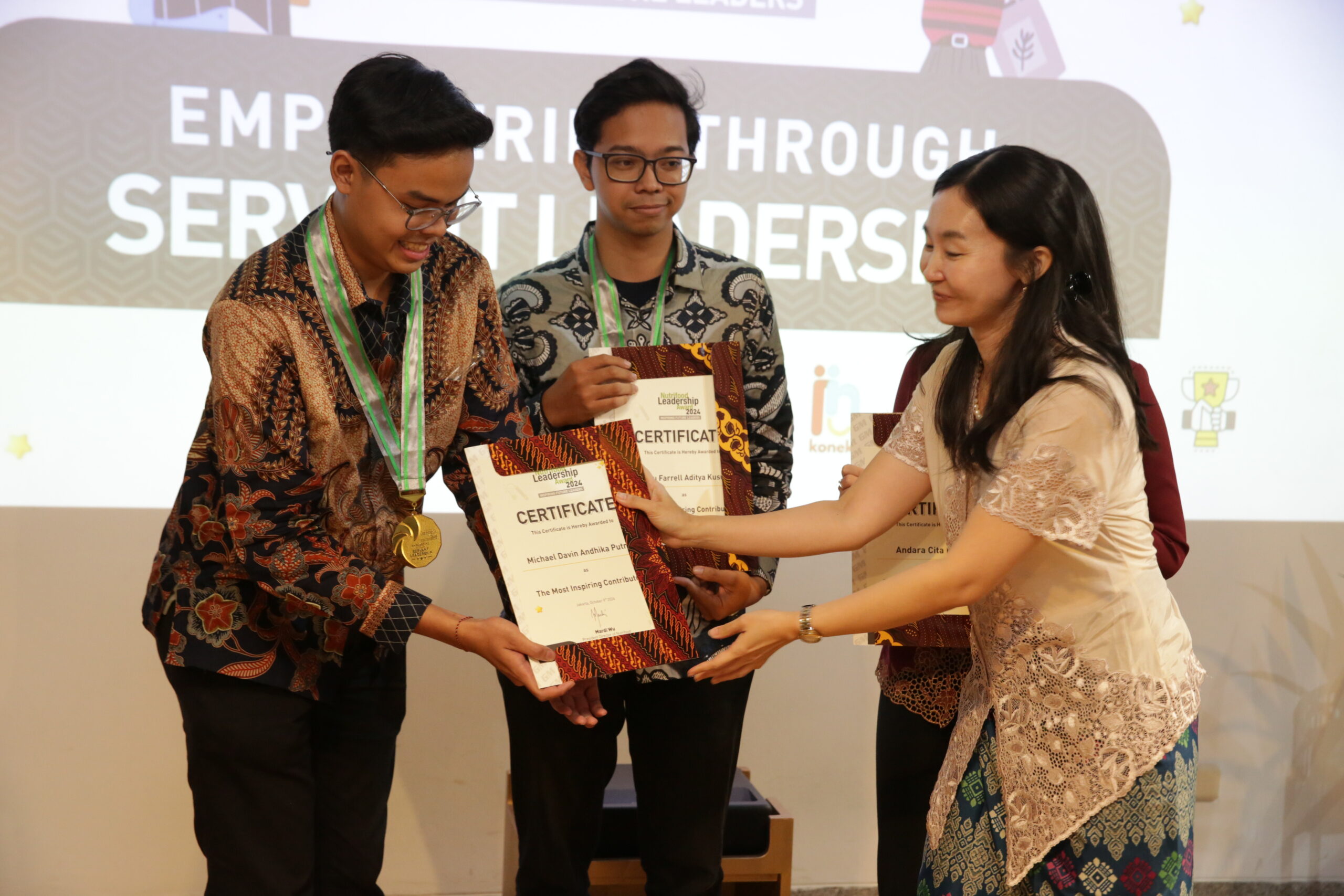 Michael Davin Andhika Putra, The Most Inspiring Movement pada Ajang ...