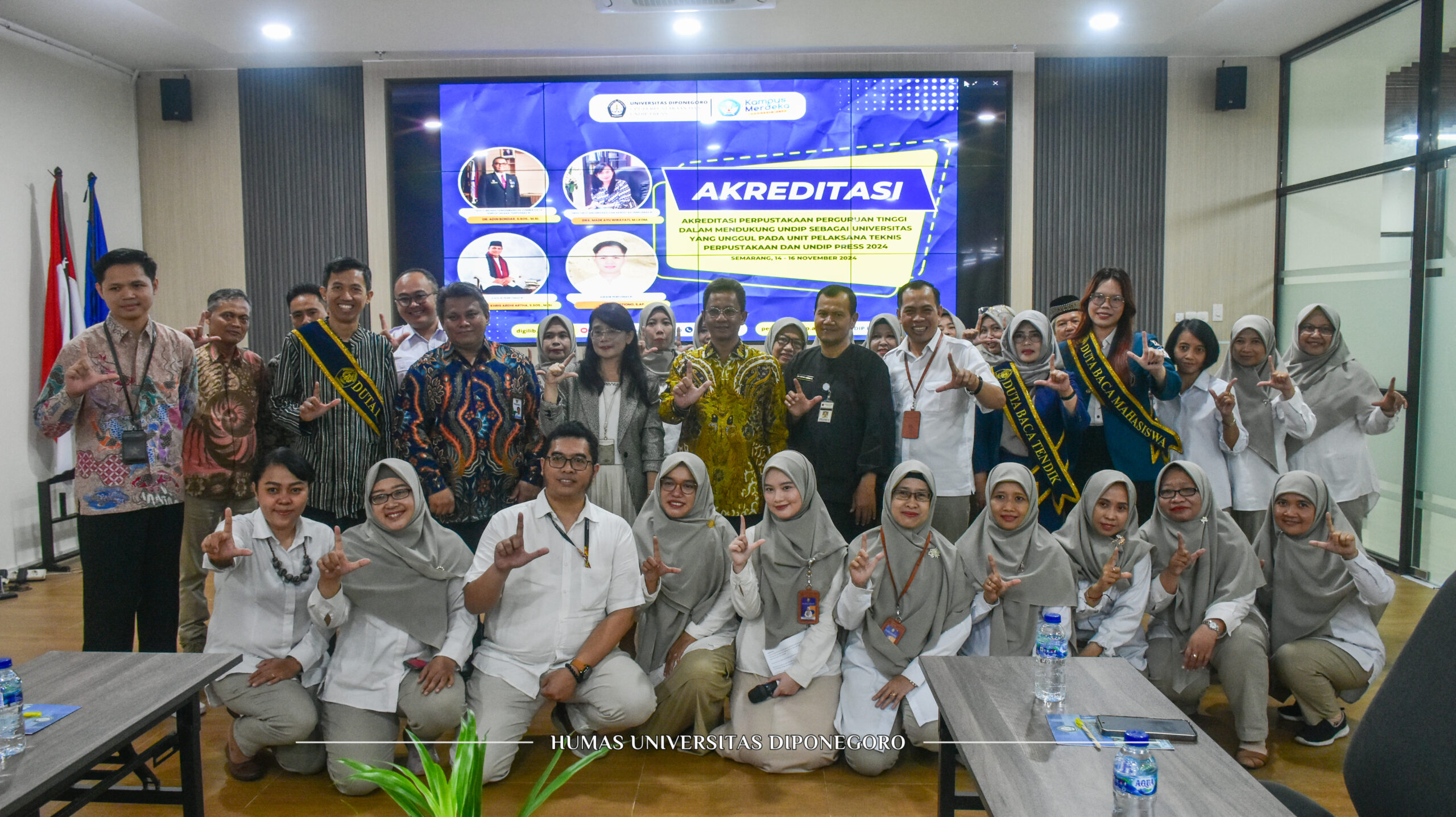 UPT Perpustakaan dan UNDIP Press Sukses Laksanakan Asesmen Akreditasi ...