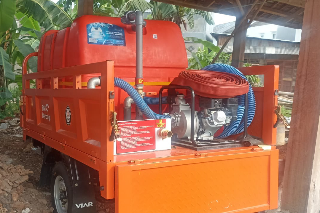 Inovatif! UNDIP Memodifikasi Motor VIAR Jadi Kendaraan Damkar ...