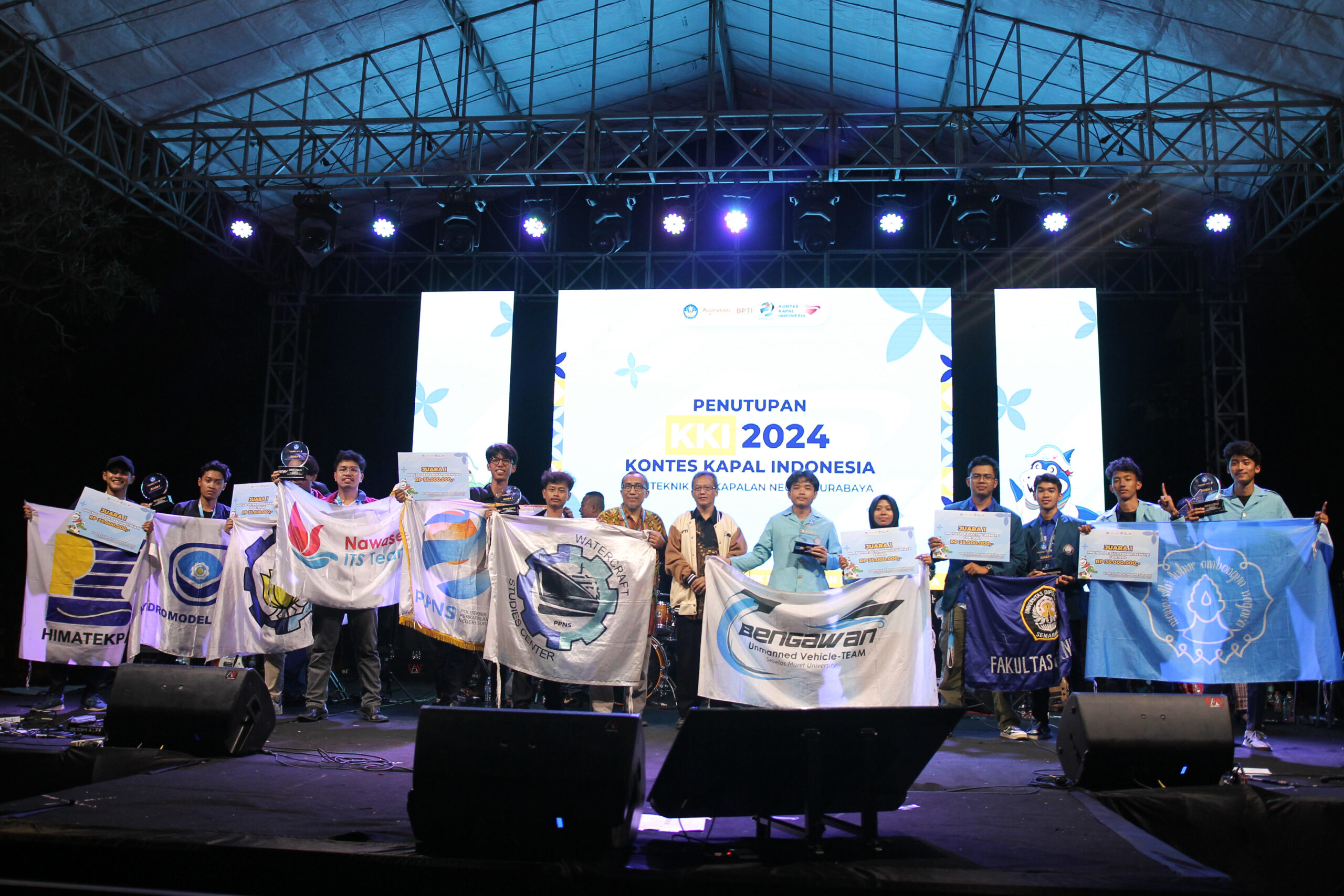 UNDIP's Naval Engineering Team Wins National Champion in 2024 ...