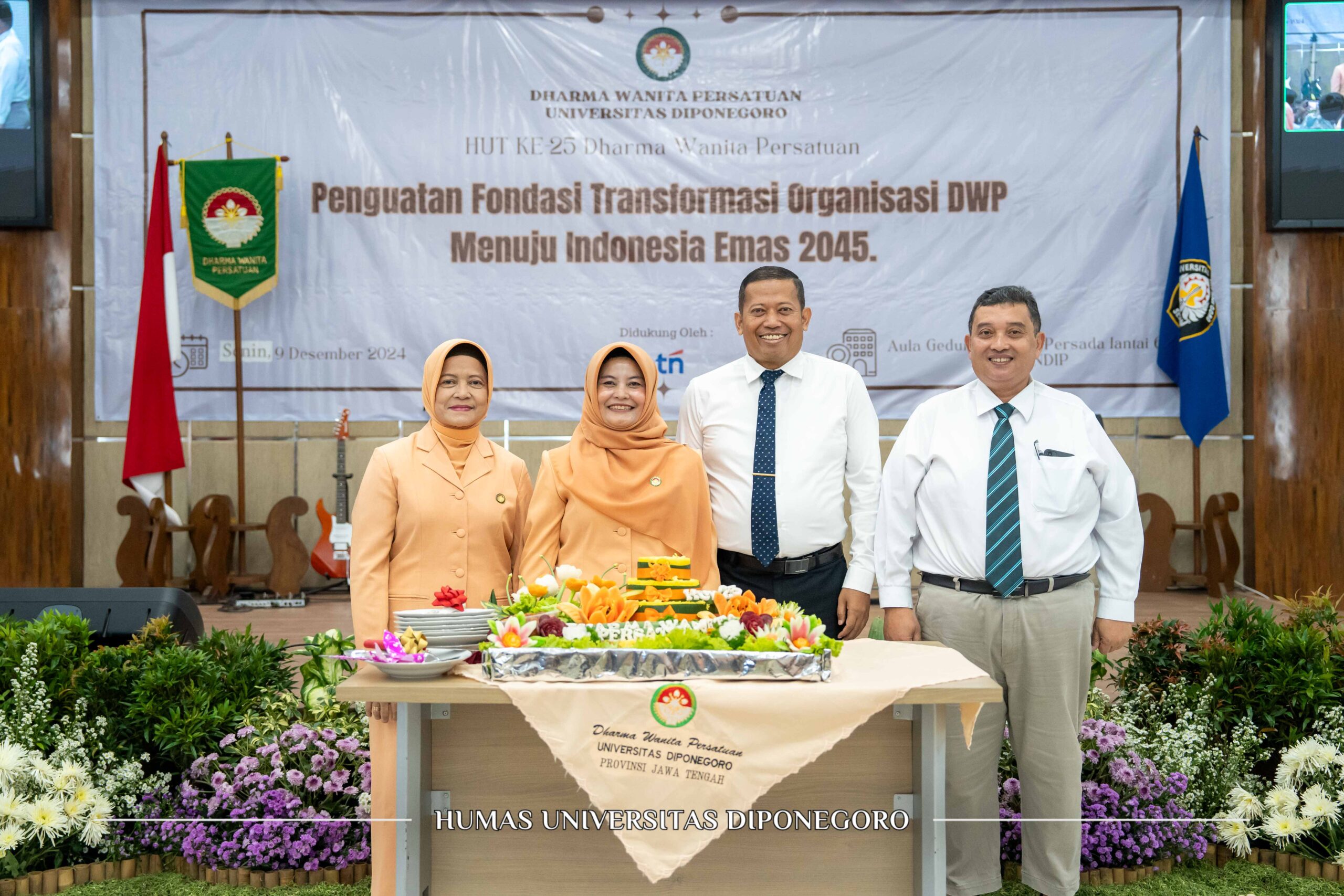 HUT ke-25: DWP UNDIP Bersama Bangun Fondasi Generasi Emas Indonesia ...
