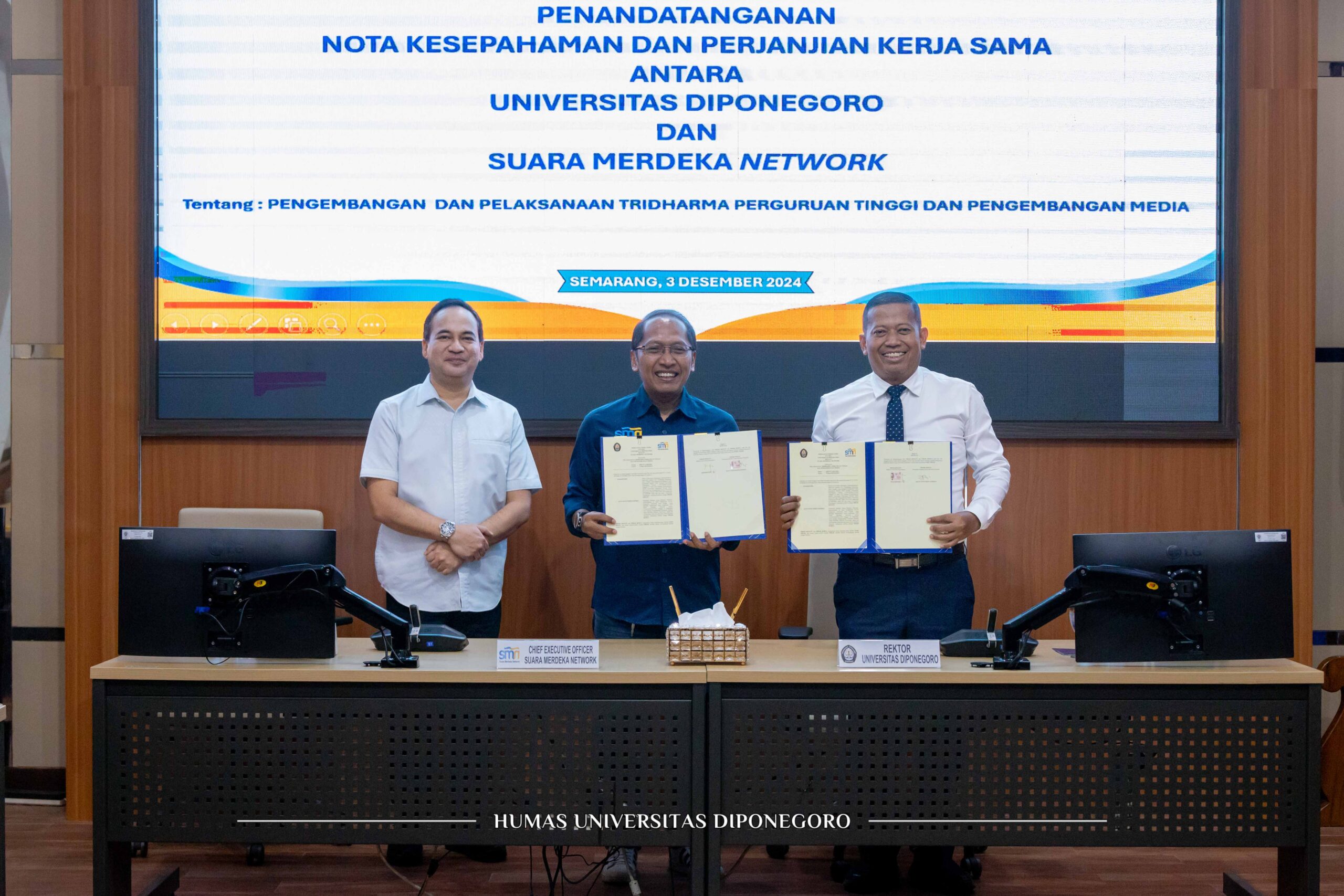 UNDIP dan Suara Merdeka Network (SMN) Pererat Kolaborasi dan Sinergi ...